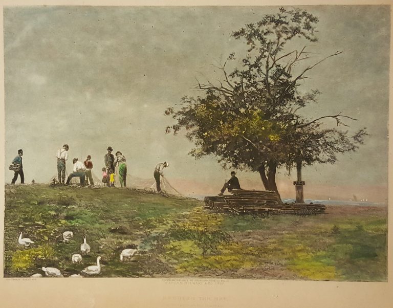 Thomas Eakins – Mending the Net | Dean Joseph Fine Art